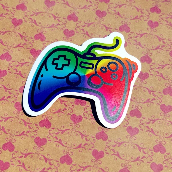 Hand Crafted | Accessories | Gamer Pride Month Lgbtqia Rainbow Vibrant ...